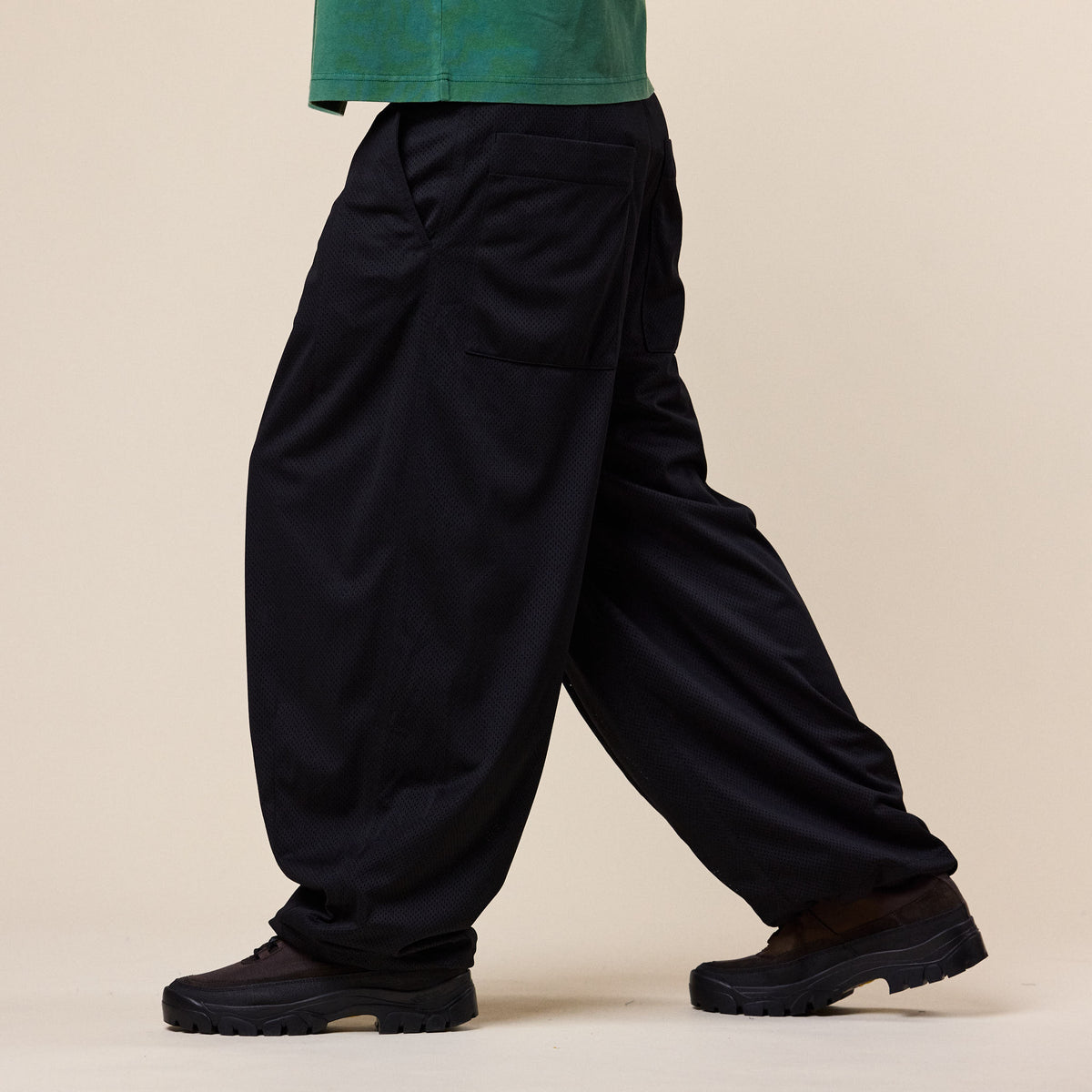 Merely Made - US Mesh Nomadic Pants - Cool Black | T.T.O.O