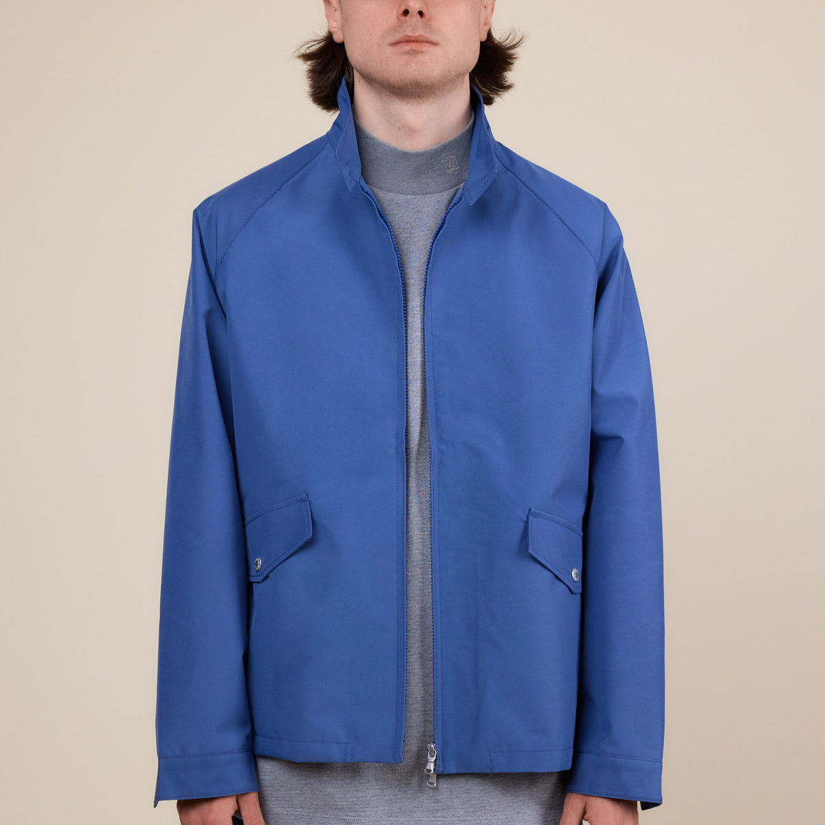 Nanamica - Gore-Tex 2L Crew Jacket - Sax Blue | T.T.O.O